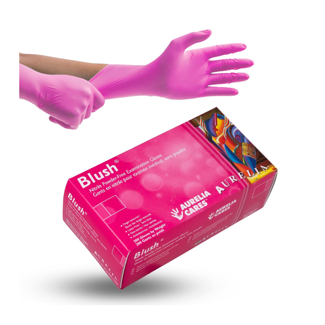 Gants D examen En Nitrile Rose Blush 10 X 200 LIVRAISON GRATUITE Gants D examen En Nitrile Rose Blush 10 X 200 LIVRAISON GRATUITE